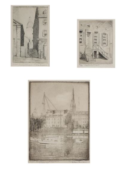 Don Swann | Three etchings | MutualArt