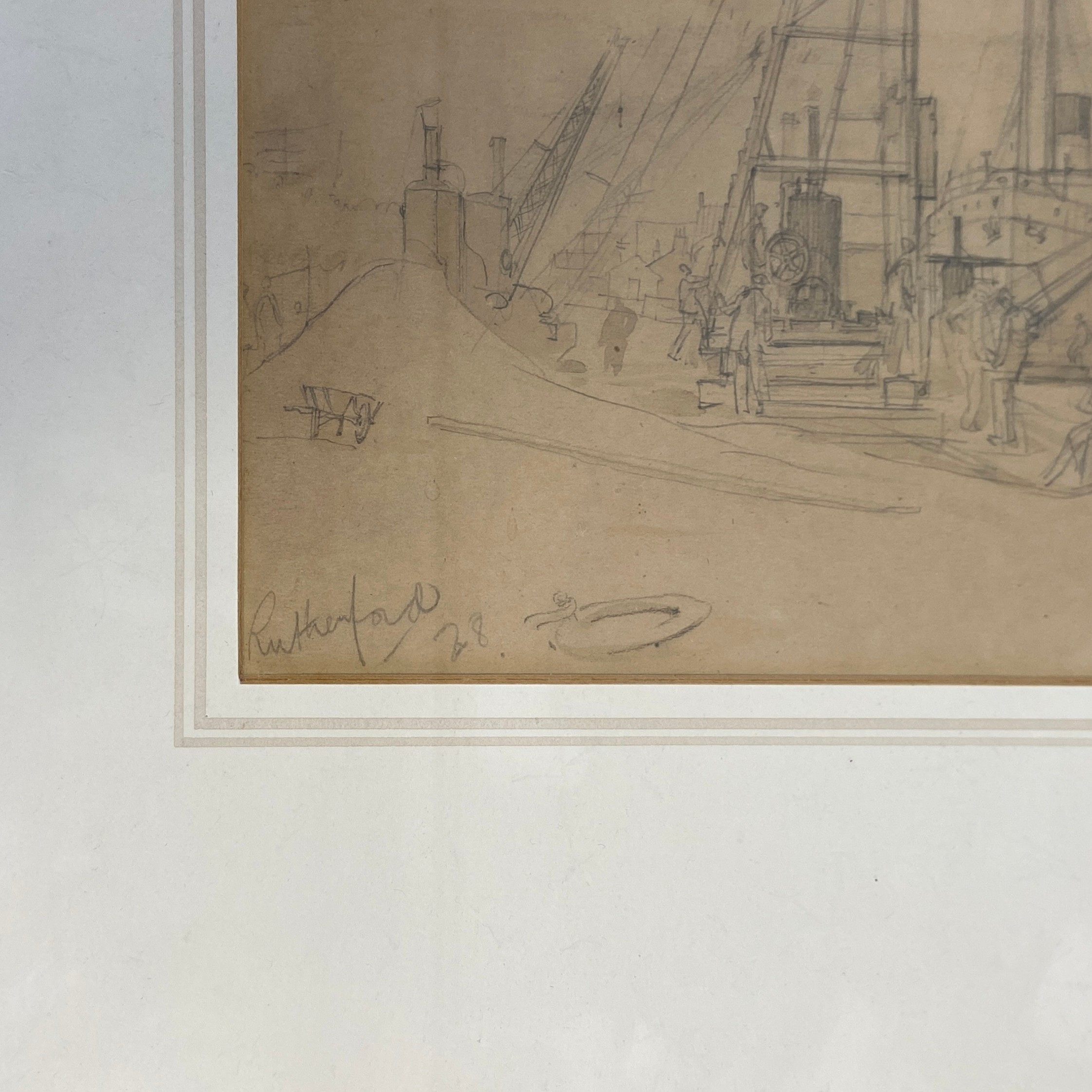 Rutherford Boyd | an early 20th century pencil drawing on paper (1928 ...