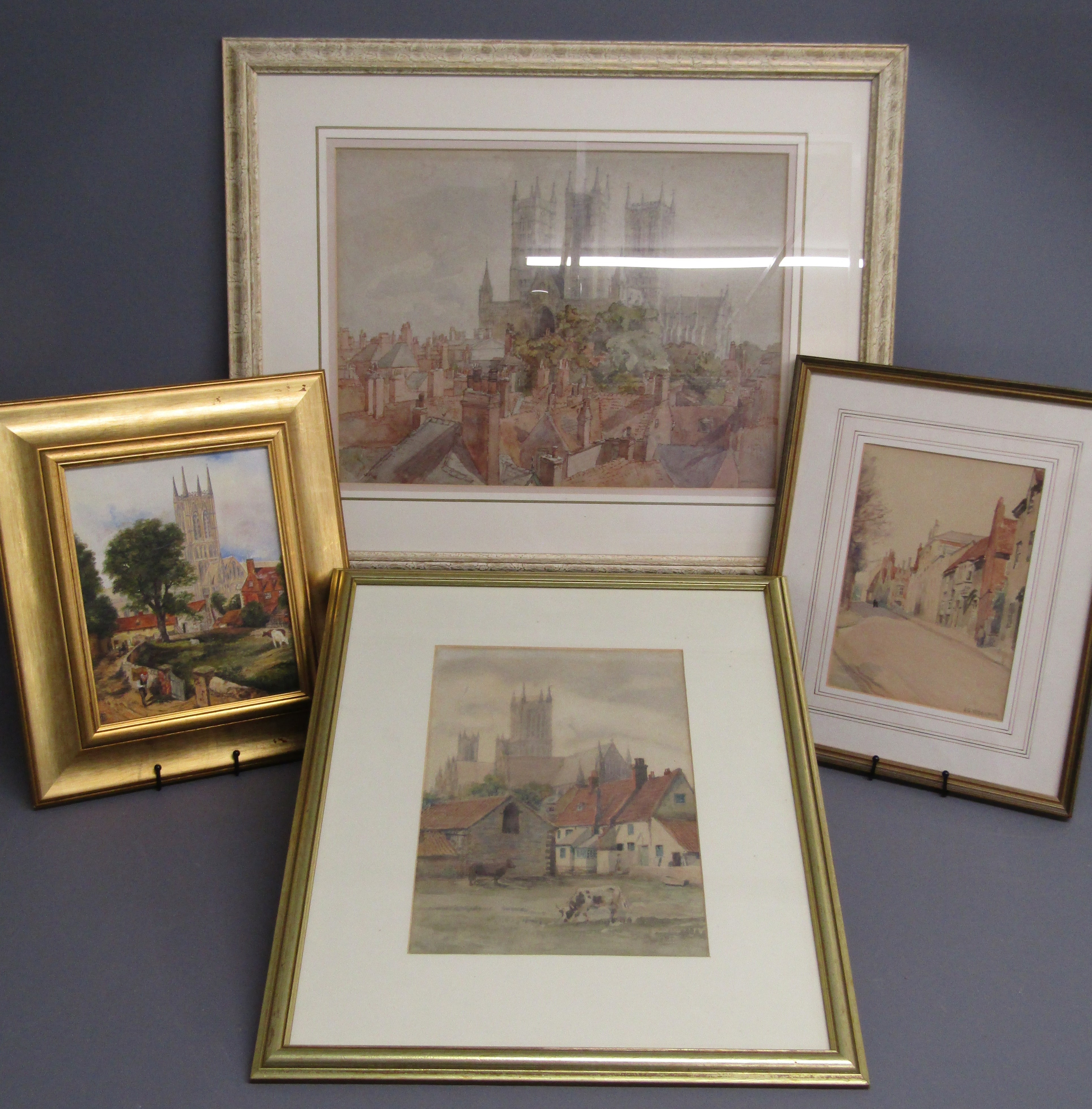 Herbert Wilson Foster | 4 original artworks of Lincoln - MK Hughes ...