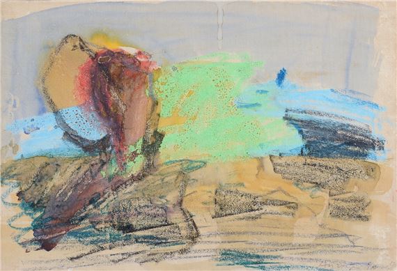 Siegfried Anzinger | Untitled (1990) | MutualArt