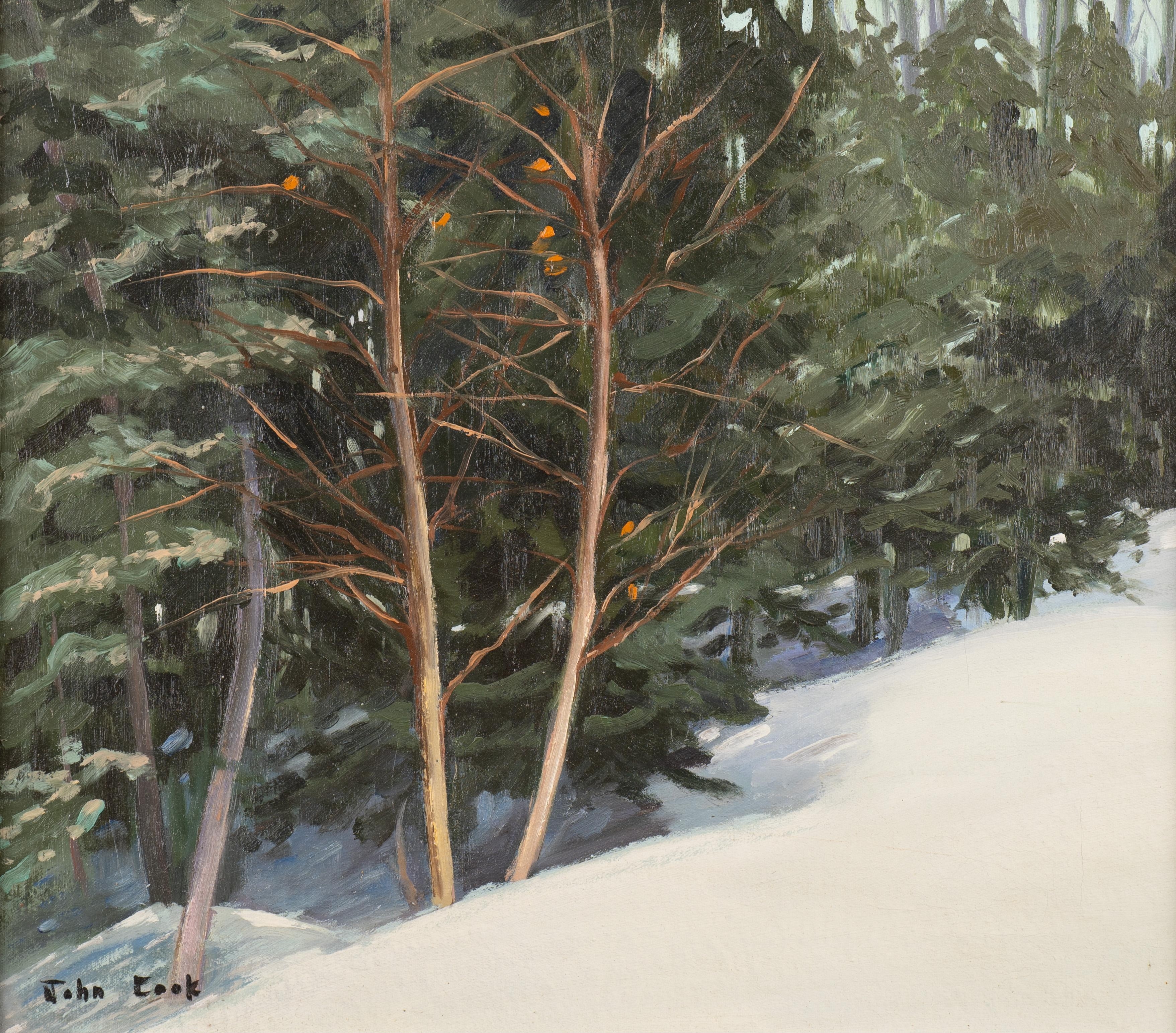John James Cook | Untitled - Forest Scene | MutualArt
