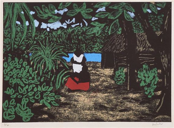 Ray Crooke | Island Village | MutualArt