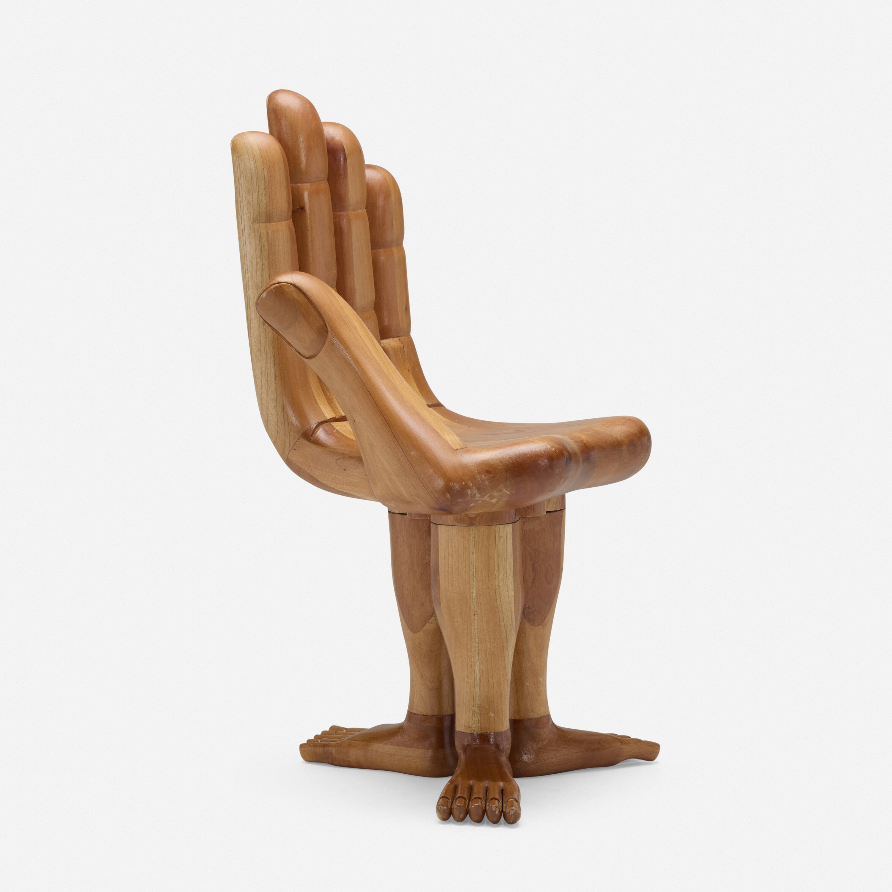 Pedro Friedeberg | Hand Foot chair (Circa 1975) | MutualArt