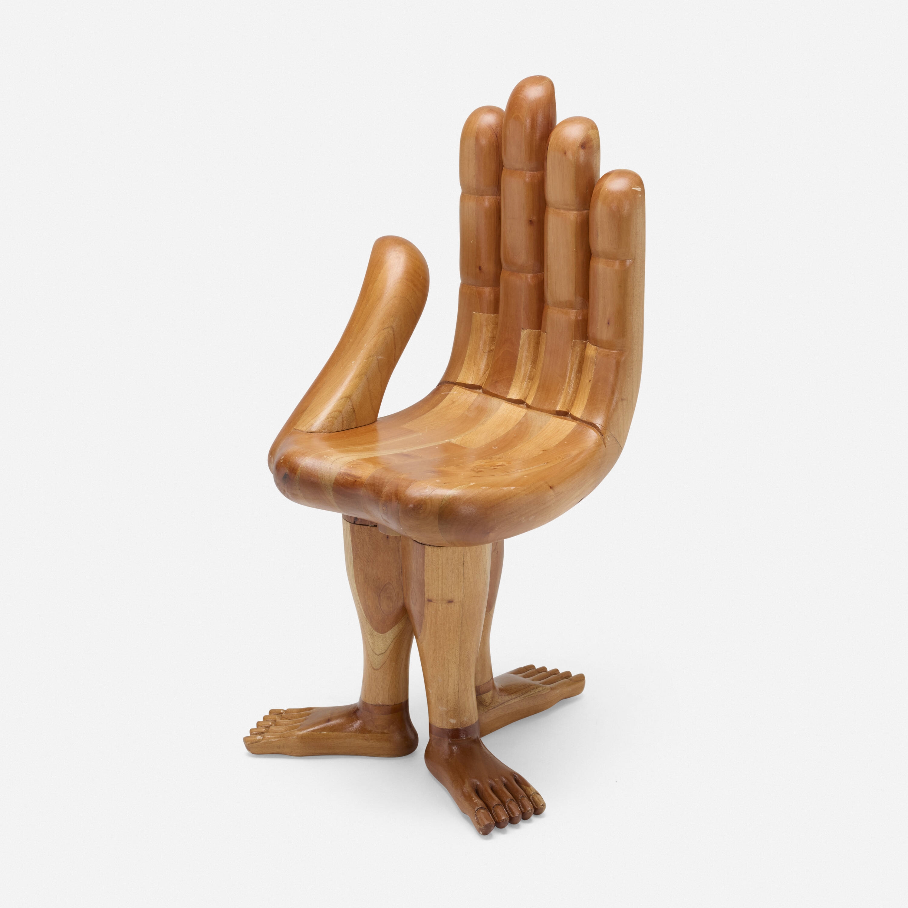 Pedro Friedeberg | Hand Foot chair (Circa 1975) | MutualArt