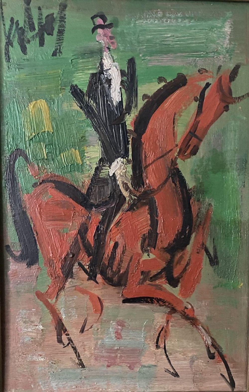 Gen Paul | Cheval rouge (Circa 1960) | MutualArt