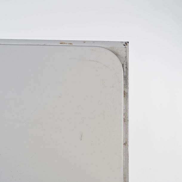 Jean Prouvé | Architectural panel in light gray enameled sheet metal ...