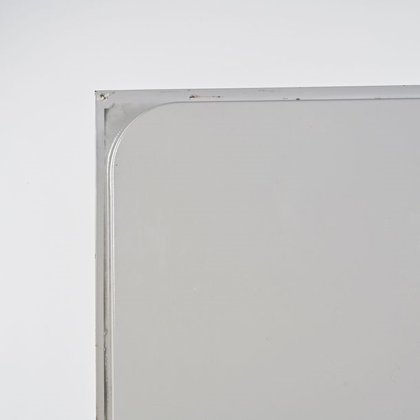 Jean Prouvé | Architectural panel in light gray enameled sheet metal ...