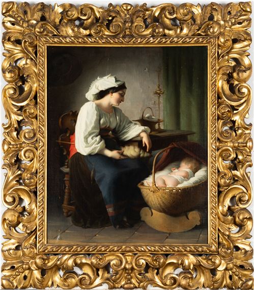 Giuseppe Mazzolini | Mother and Child | MutualArt
