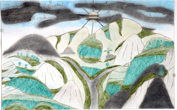 Joseph Yoakum | Prairie Mountains | MutualArt