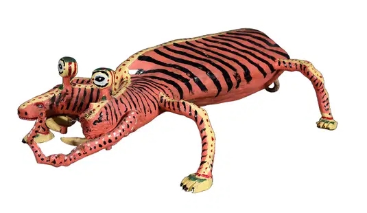 Miles Carpenter | Two-Headed Fantasy Creature With Articulated Jowls ...