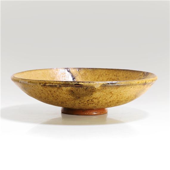 Sam Haile | a studio pottery bowl c.1930 of shallow footed form with ...