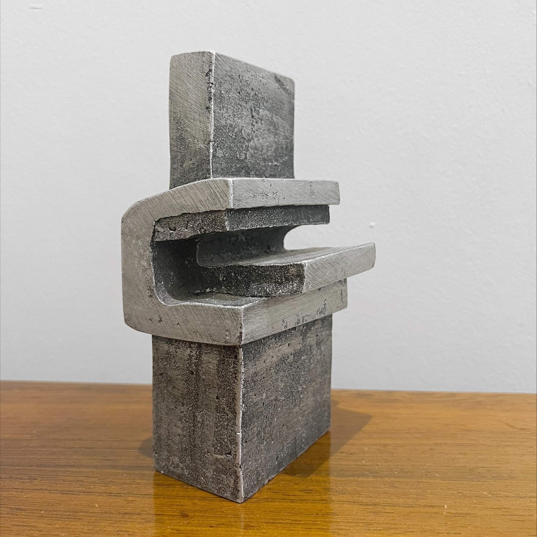 Geoffrey Petts Clarke | an aluminium torii maquette 1965 (1965) | MutualArt