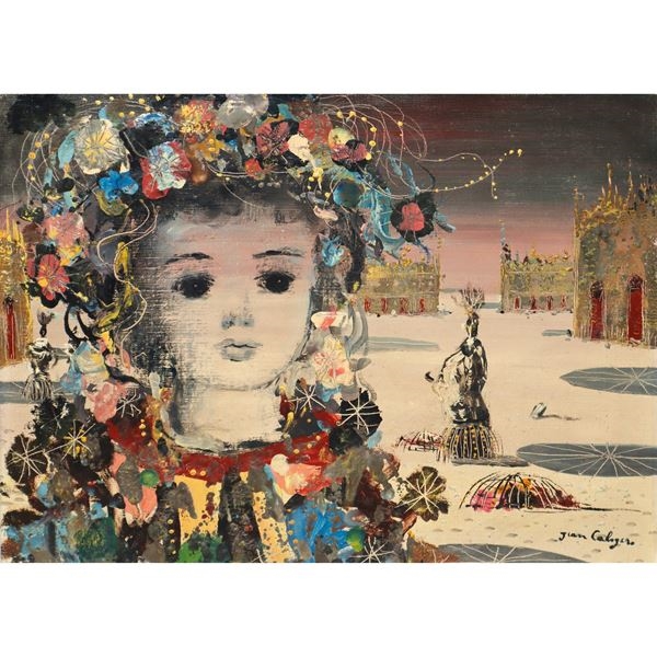 Jean Calogero | Girl's face | MutualArt