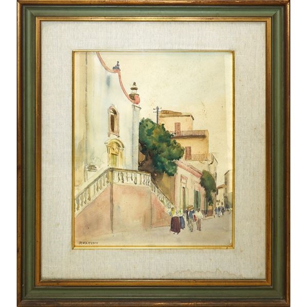 Robert Hawthorn Kitson | Chiesa di San Giuseppe a Taormina | MutualArt