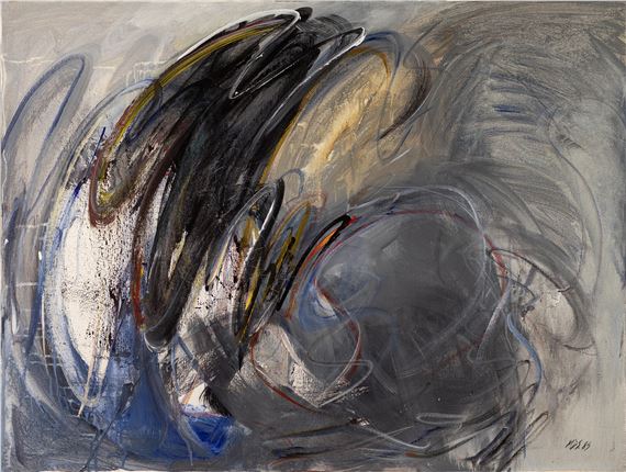Merton D. Simpson | untitled Abstract (1985) | MutualArt