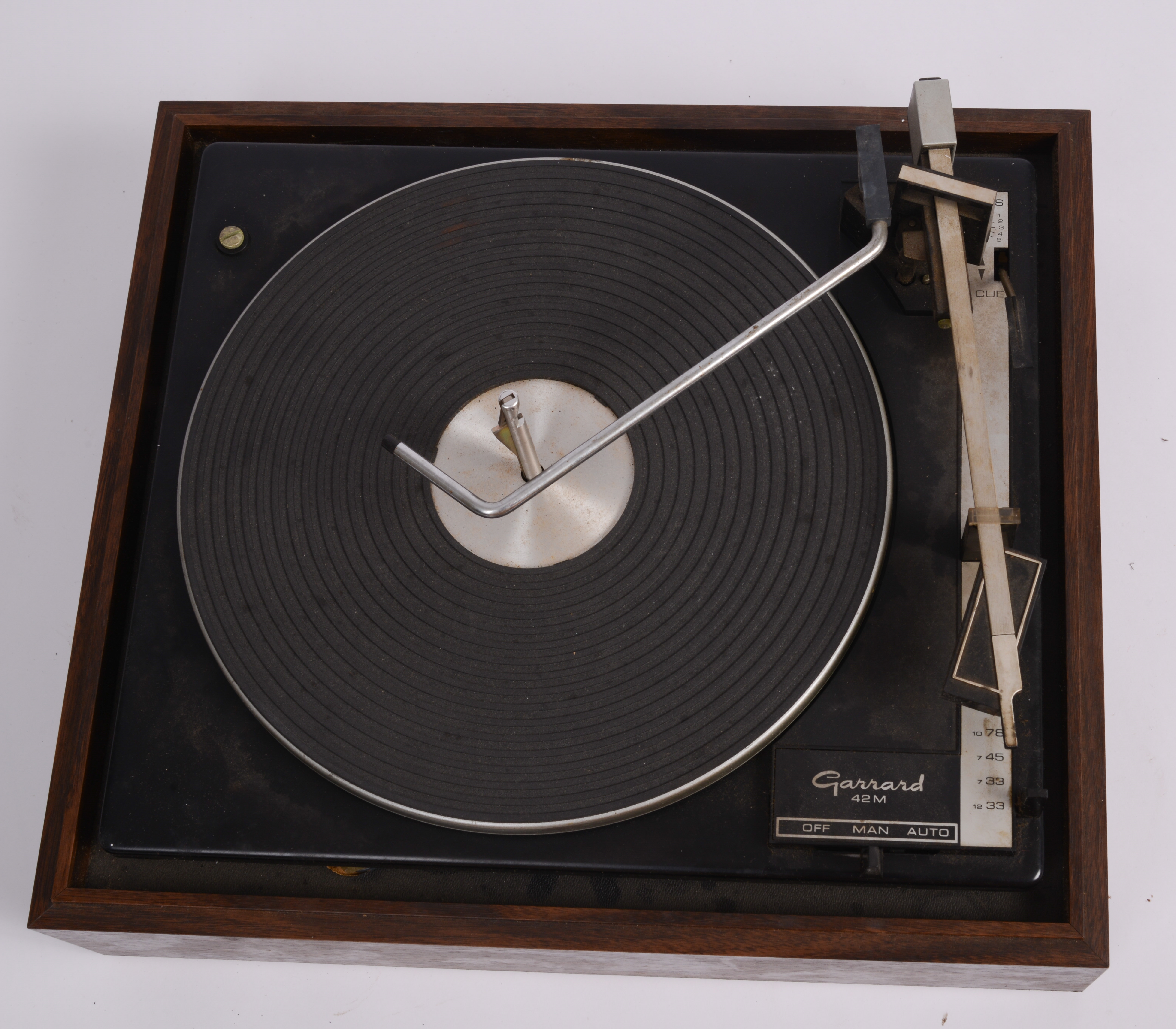 Garrard | Garrard 42M Vintage Turntable with Wood Stand | MutualArt