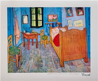 Vincent Van Gogh | Bedroom by Vincent Van Gogh Estate Signed Giclee ...