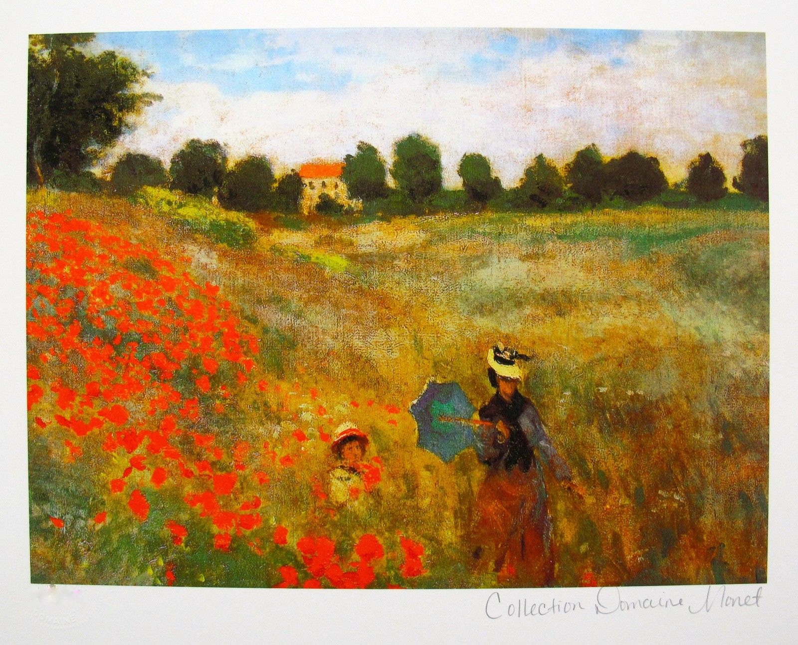 Claude Monet | POPPIES NEAR ARGENTEUIL | MutualArt