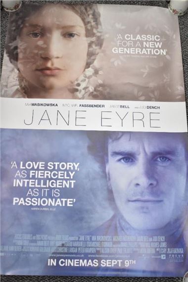 Charlotte Brontë | An original 2011 Jayne Ayre film/movie poster, Directed by Cary Fukunaga (Sin ...