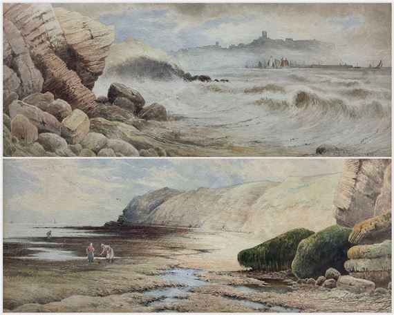 Samuel Wagstaff | Scarborough from White Nab and Cornelian Bay | MutualArt