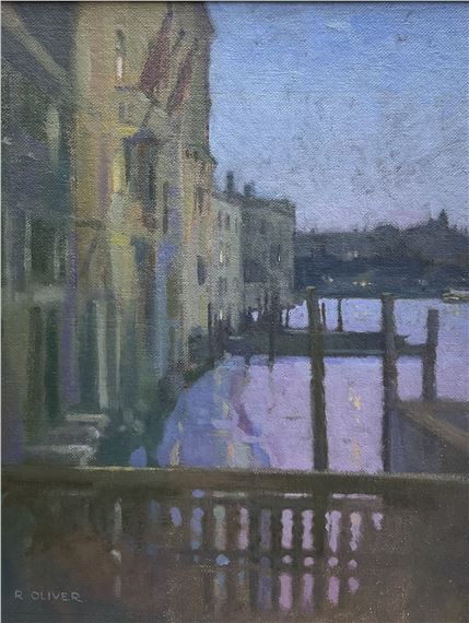 Raymond Oliver | The Grand Canal from the Guggenheim Museum | MutualArt