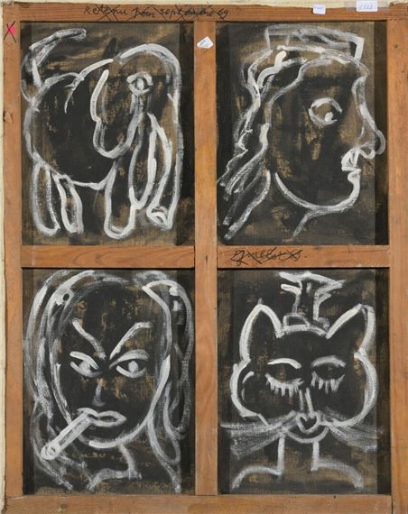 François Ozenda | Visage, 1969 (1969) | MutualArt