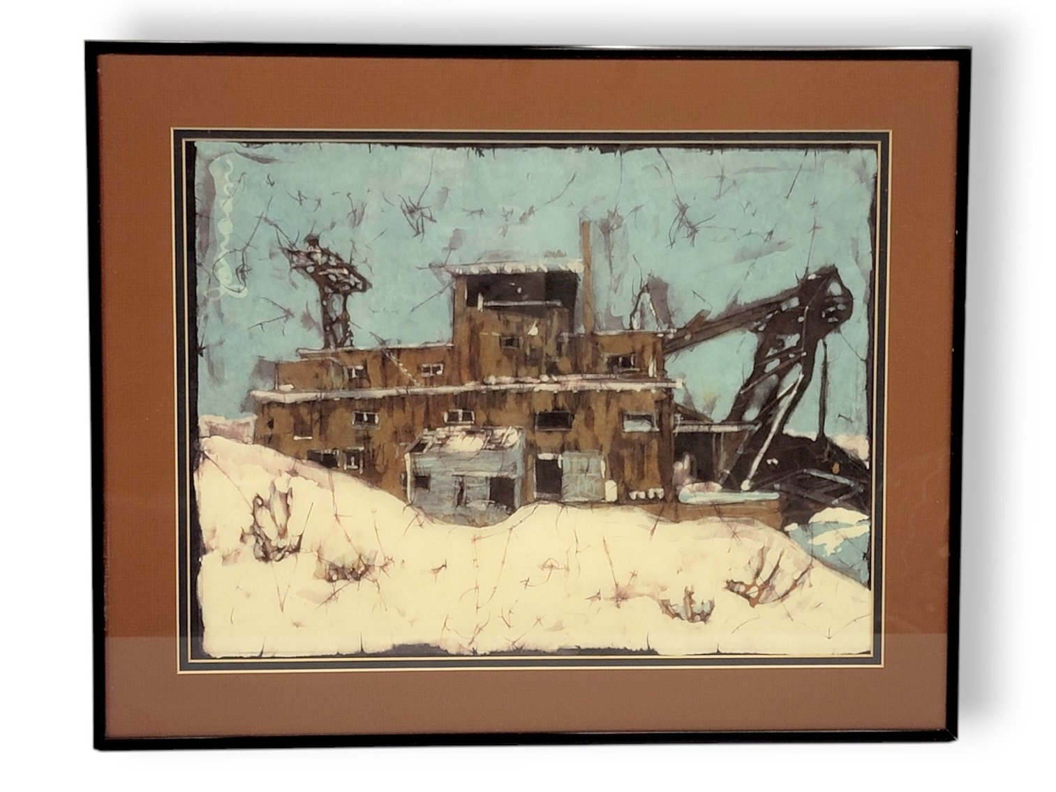 Janaan Kitchen | Nome Gold Dredge on Batik | MutualArt