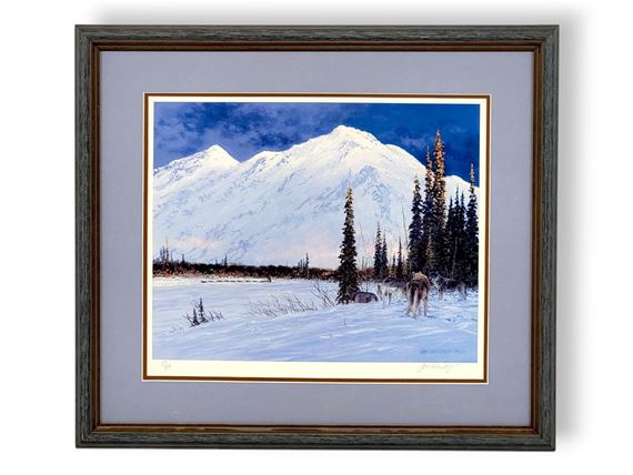 Jon Van Zyle | Shadowing the Trail | MutualArt