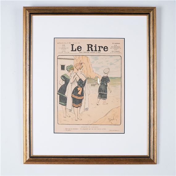 Henry Gerbault | French Belle Epoque Le Rire Cover Illustration 1903 ...