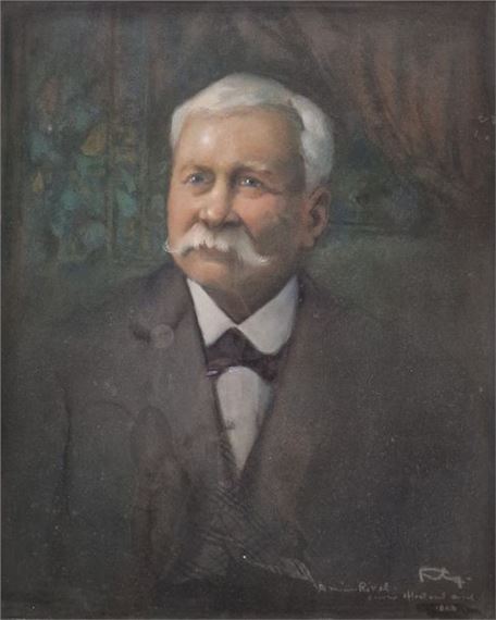 Louis Fortuney | Portrait of Monsieur RIVAL | MutualArt