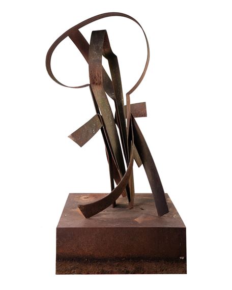 Charles Smith | Charles Smith Monumental Abstract Iron Sculpture ...