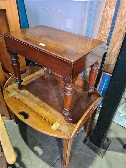 Bidet | Victorian mahogany bidet (no pan) and two other items of ...