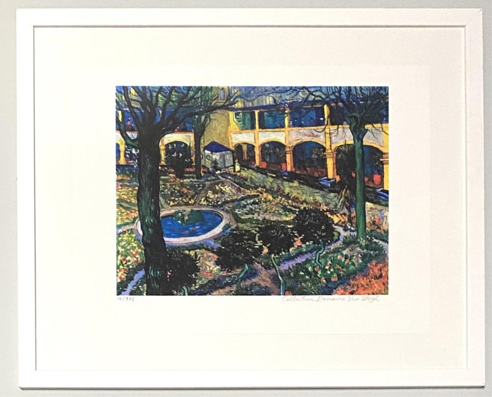 Vincent Van Gogh | Vincent Van Gogh - Courtyard of the Hospital at ...