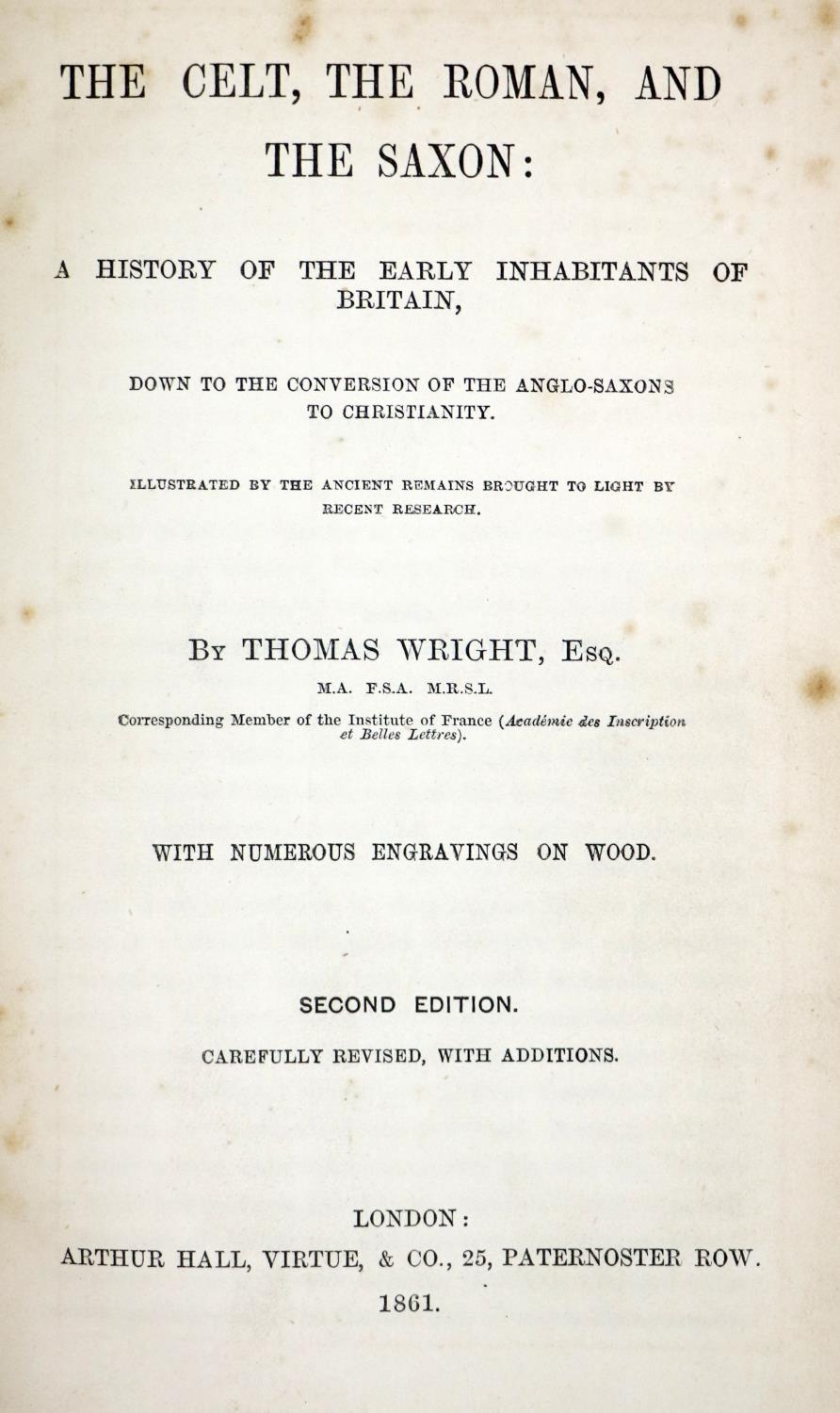 Thomas, Frédéric | A History of the Early Inhabitants of Britain. Lond ...