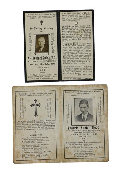 René Richard | a photograph Card for Francis Xavier Flood (1945 ...