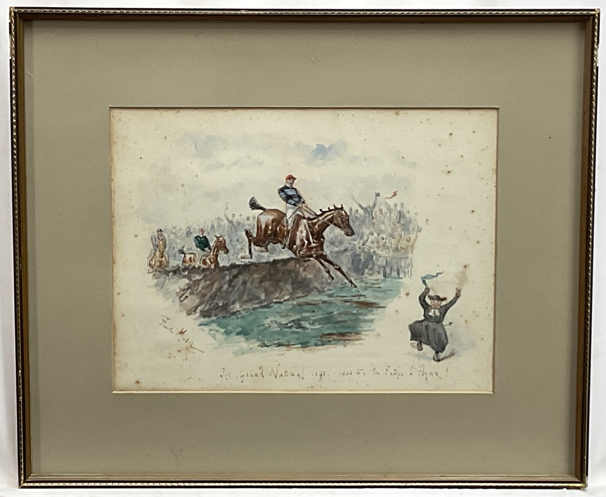 George Finch Mason | 1 with jockey Captain Roddy Owen (1892) | MutualArt