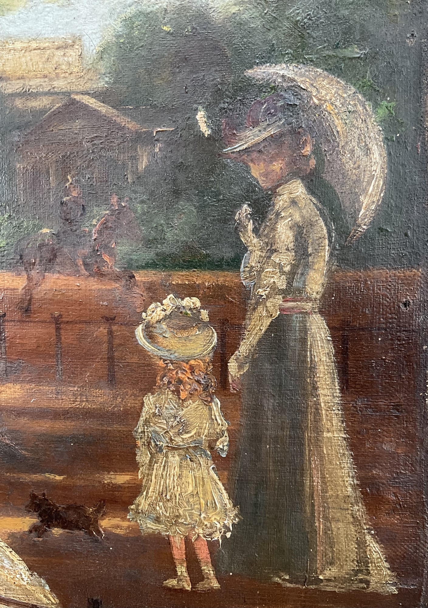 Joseph Edward Homerville Hague | Edwardian Ladies in a Summer Park ...