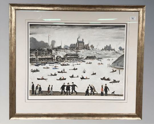 Laurence Stephen Lowry | The Pond | MutualArt