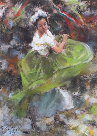 Ramon Kelley | DANCER THE SWIRL | MutualArt