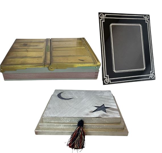 Stash | Collection of Art Deco Stash Boxes and Picture Frame | MutualArt