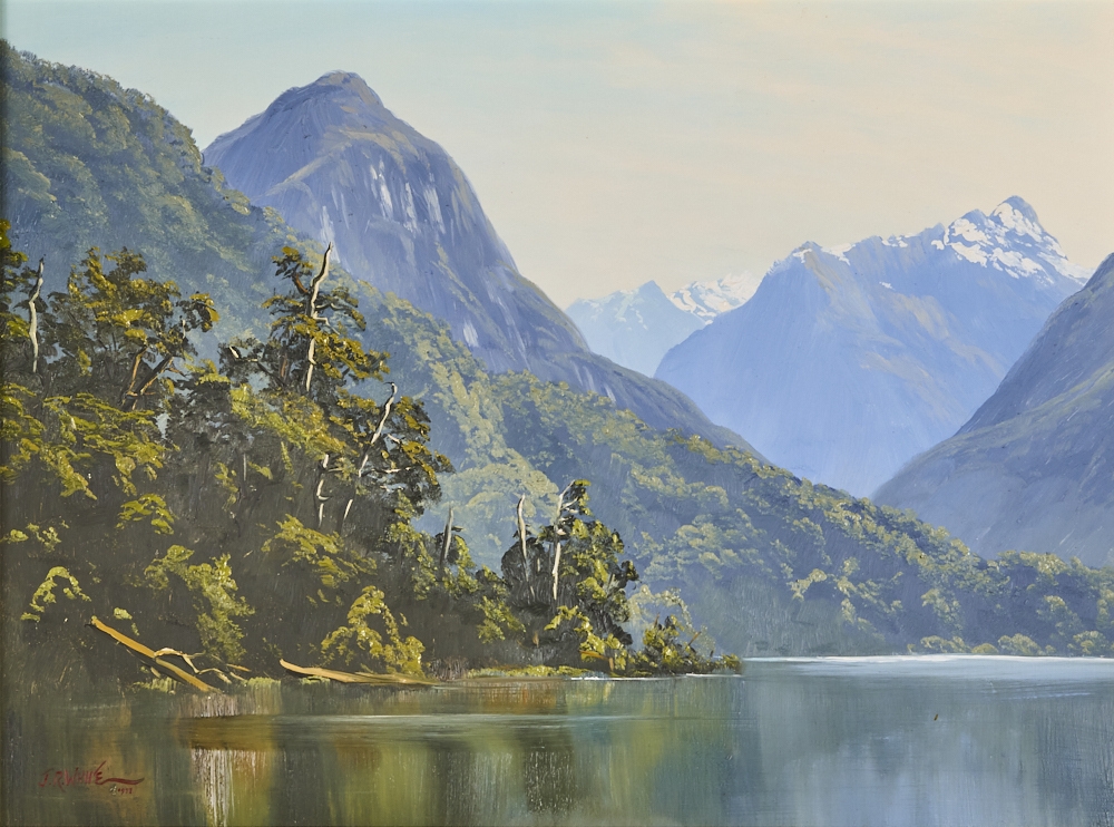 Jonathan White | Lake Te Anau (1973) | MutualArt