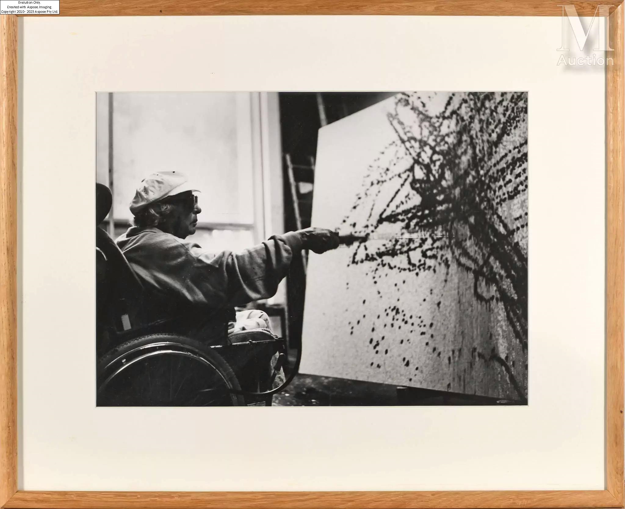 André Villers | Portrait de Hans Hartung, 1989 (1989) | MutualArt