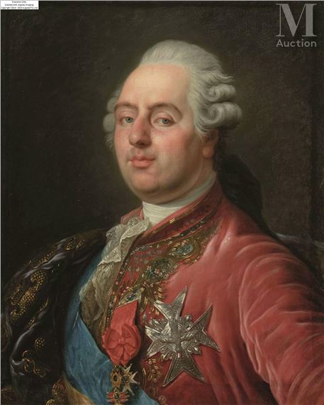 Antoine Francois Callet | Portrait de Louis XVI, roi de France et de ...
