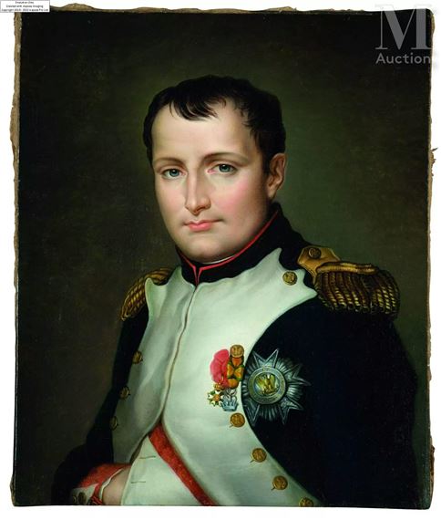 Jacques-Louis David | Napoléon Ier en uniforme de colonel des ...