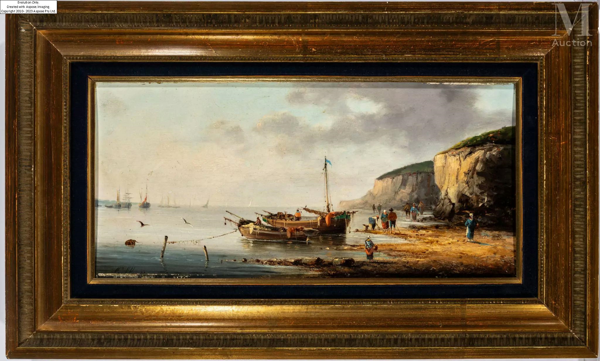 Pierre Julien Gilbert | Le retour de pêche | MutualArt