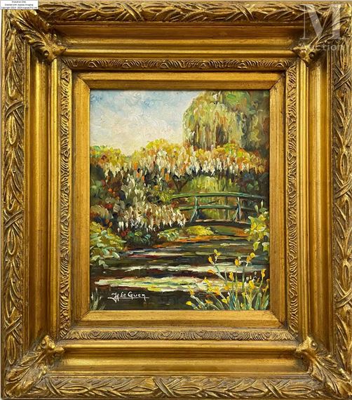 Jean Marie le Guen | Giverny, le pont aux glycines | MutualArt