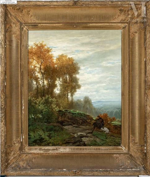 Jacques Janssens | Chasseur à l'affût (1874) | MutualArt