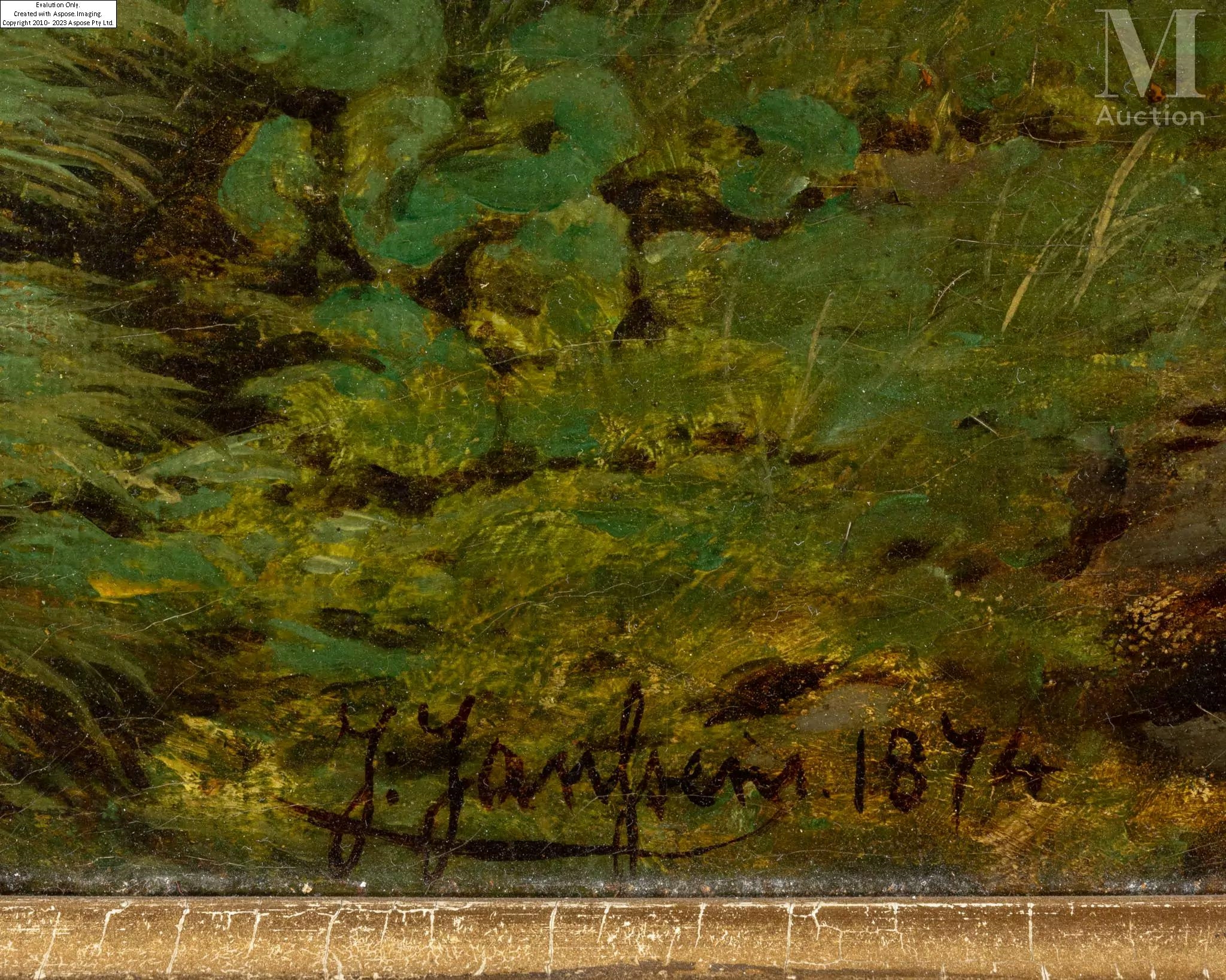 Jacques Janssens | Chasseur à l'affût (1874) | MutualArt
