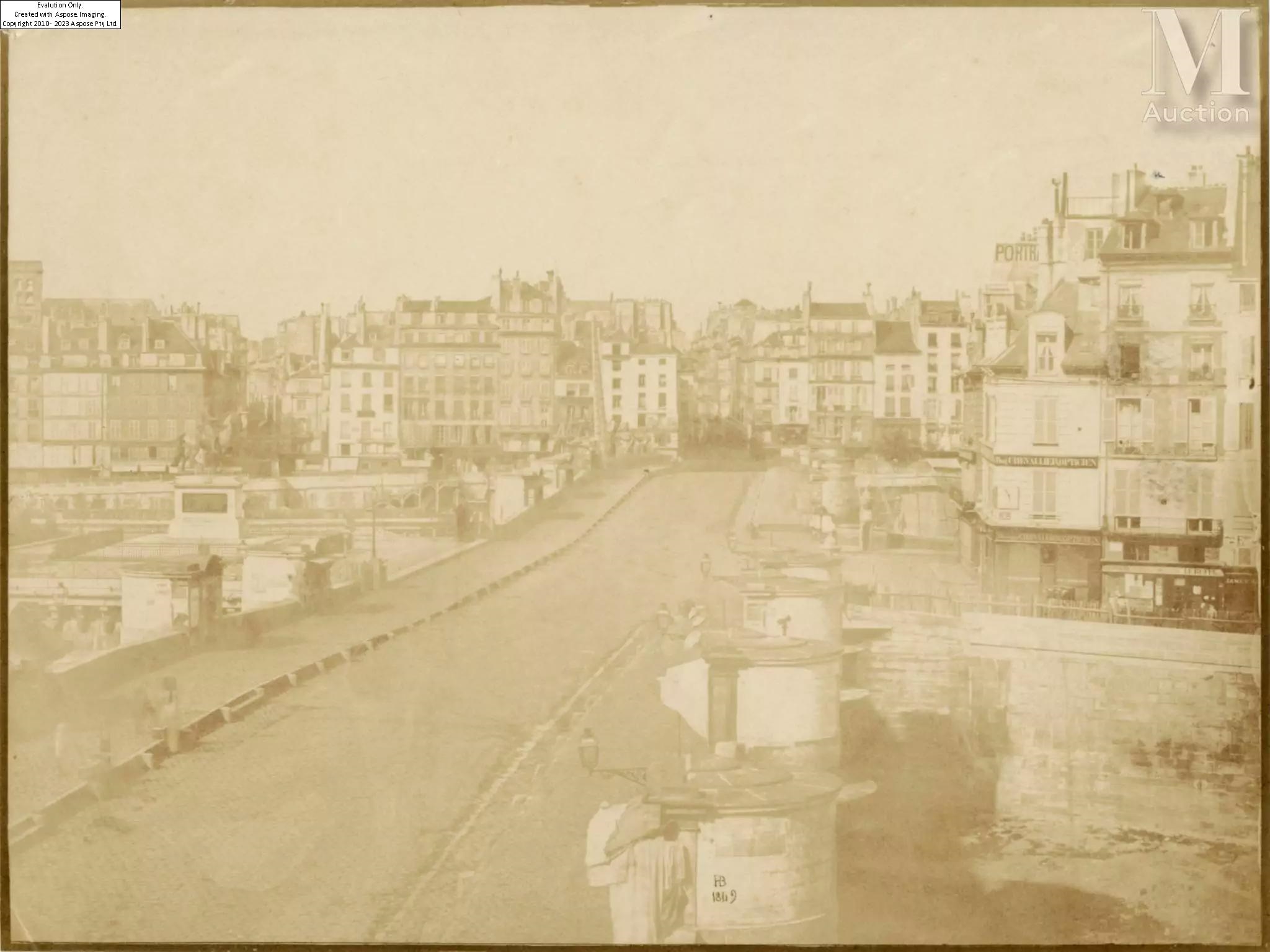 Hippolyte Bayard | Pont Neuf (1849) | MutualArt
