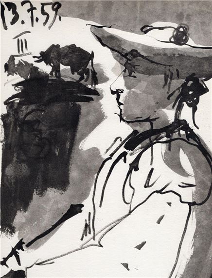 Pablo Picasso | Handsome Picador III (Guapo Picador) | MutualArt
